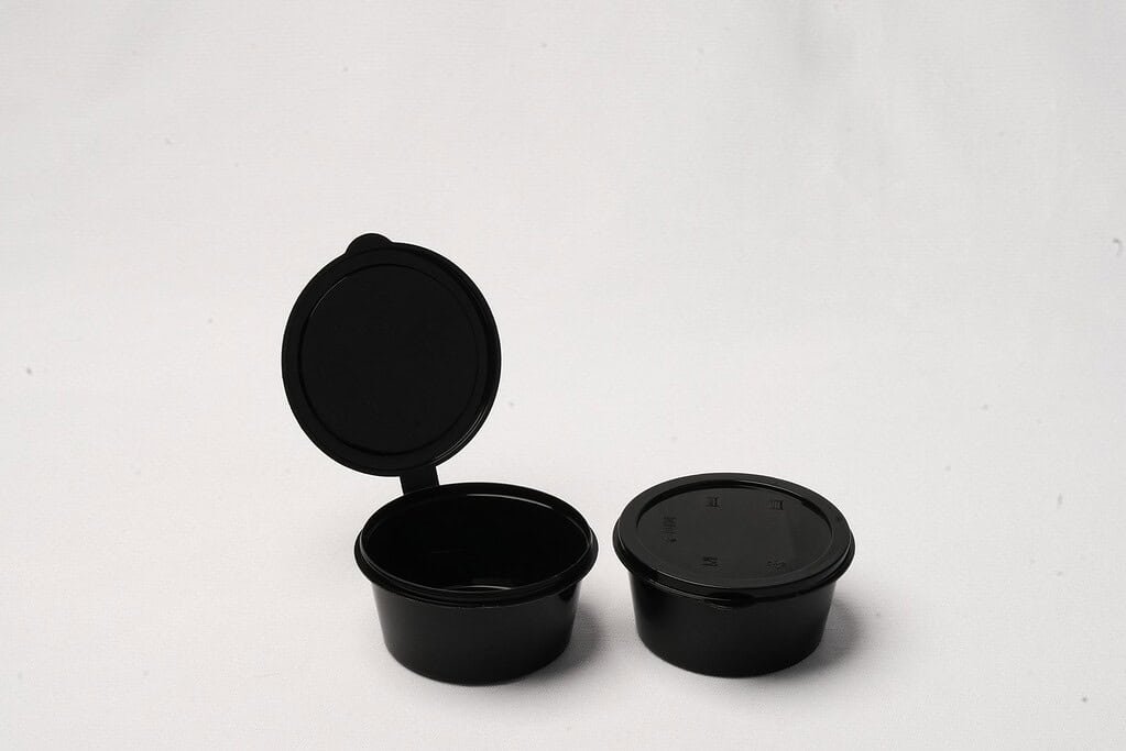 50 ml Disposable Plastic Food Container For Sauces & Chutney